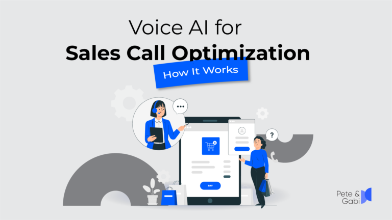 Voice AI for Sales Call Optimization: How It Works - Pete & Gabi | AI ...